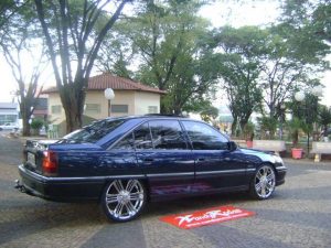 Omega com rodas esportivas aro 20 « Carros DUB