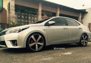Corolla 2015 com rodas TSW Vortex aro 20