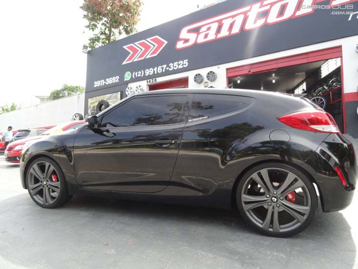 Hyundai Veloster com rodas Volcano Sunset aro 20 « Carros DUB