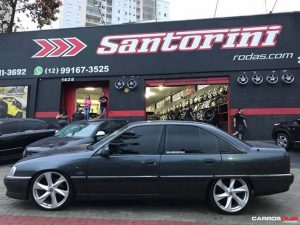 Omega rebaixado com rodas Volcano New Santorini aro 20 « Carros DUB